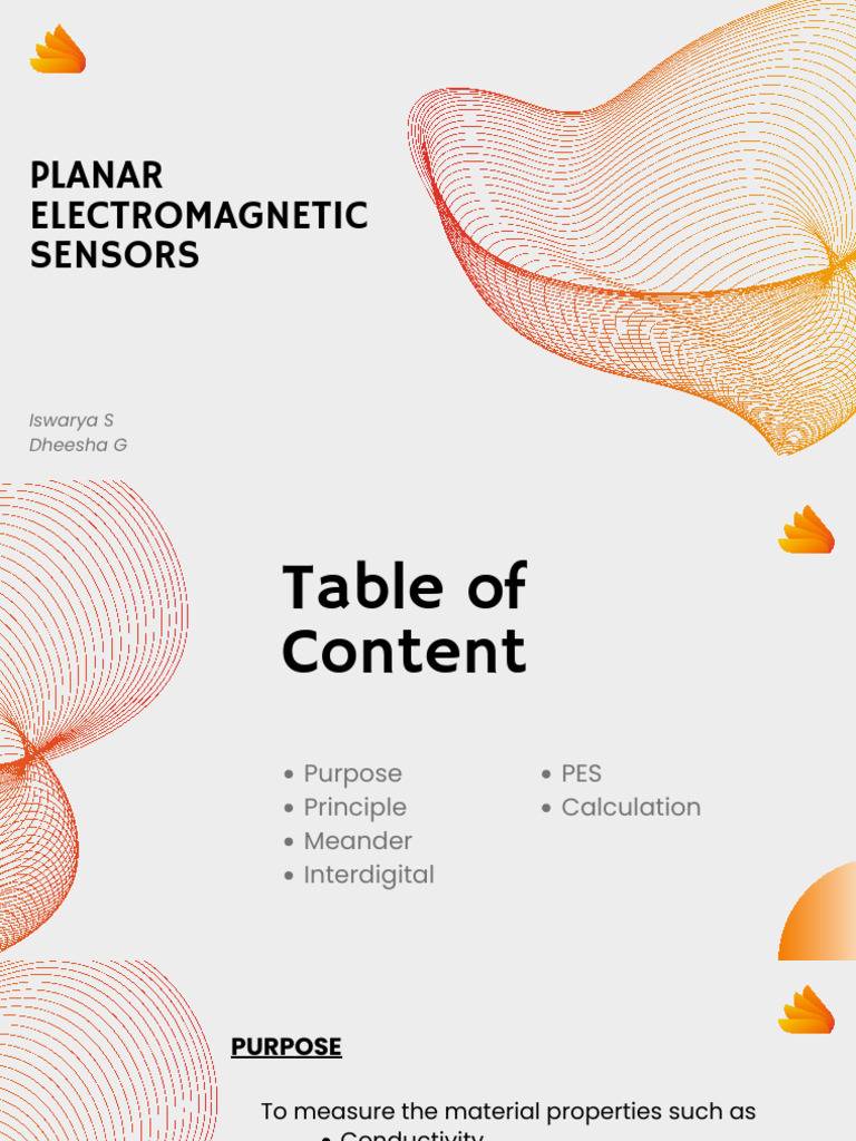 PLANAR ELECTROMAGNETIC SENSORS | PDF
