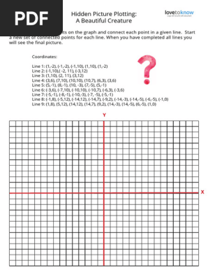 Graphing Coordinates Worksheet Pdf Coordinate Graphing Mystery Picture
