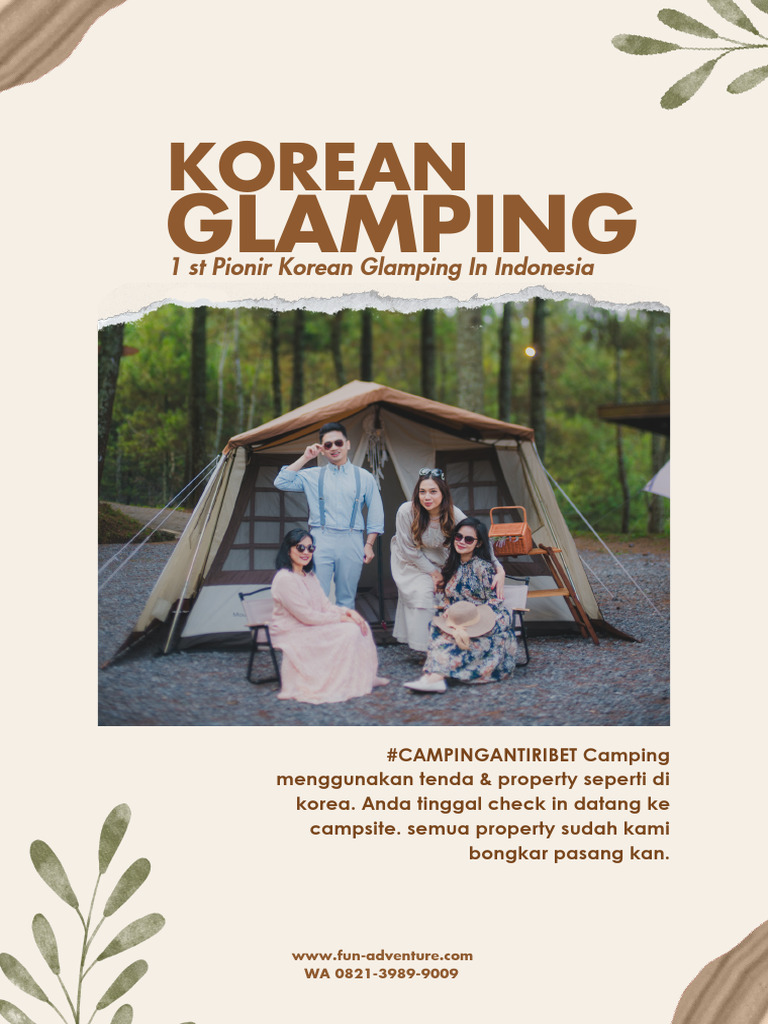 Korean Glamping Fun Adventure | PDF