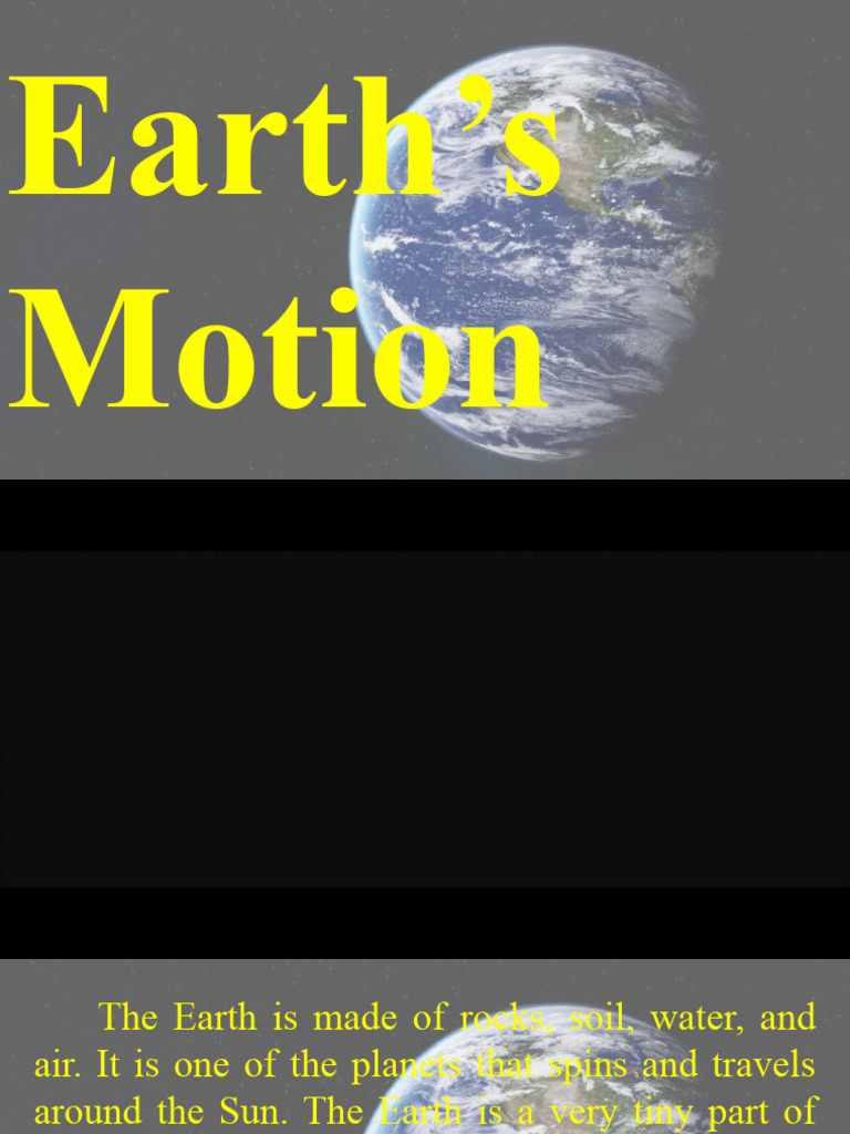 Science 6 Week 4 Day 1-3 | PDF | Earth | Night