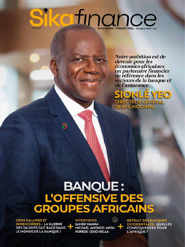 MAGAZINE SIKA FINANCE - OCTOBRE 2023 | PDF