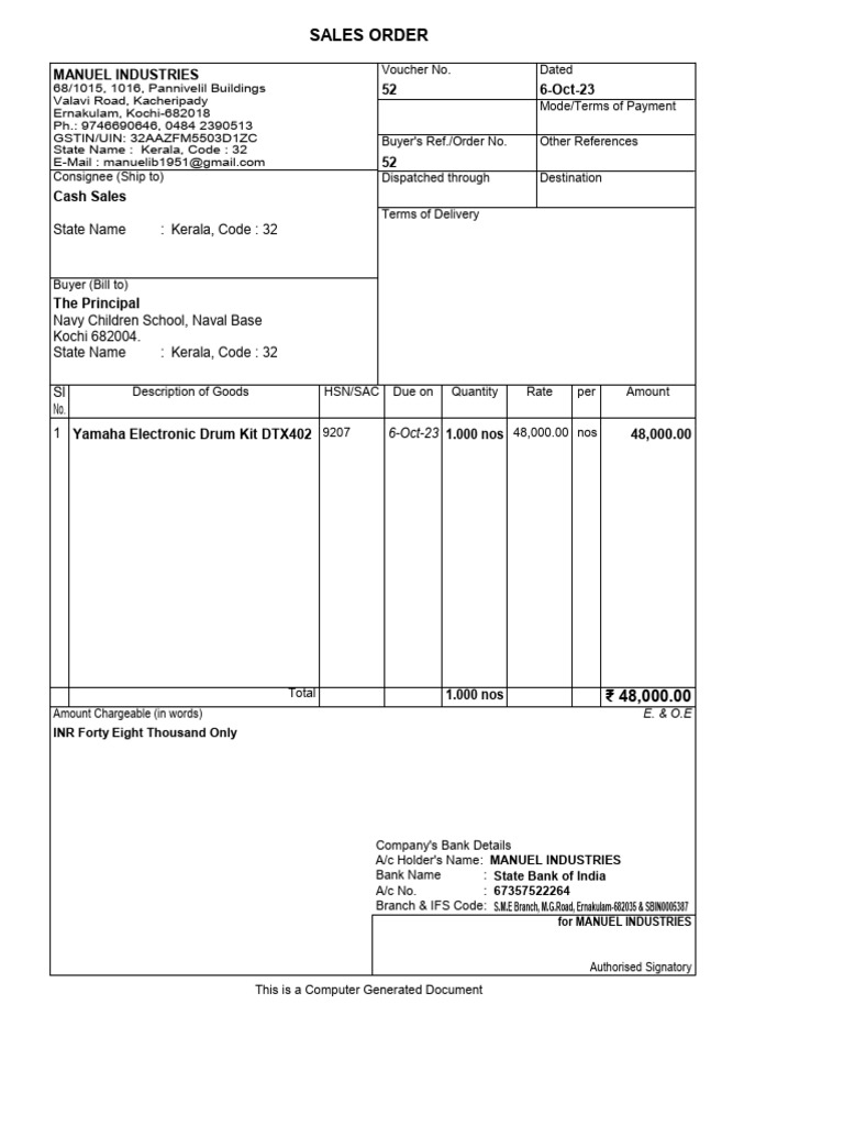 Mannuel Industries | PDF