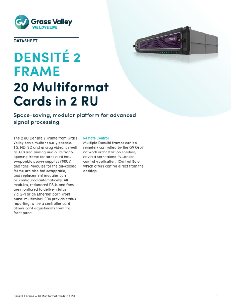 Densite - 2 - DS PUB 3 0010A EN | PDF | Ethernet | Computer Science
