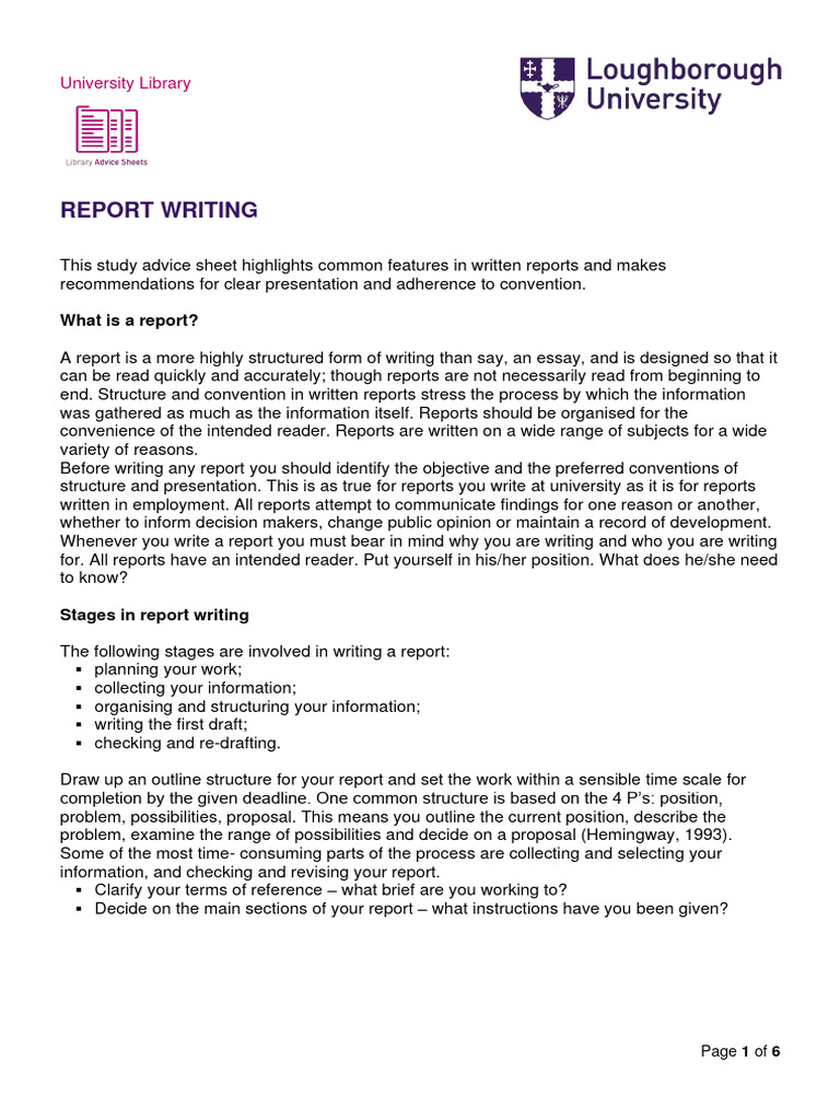 Report writing-1 | PDF | Methodology | Information