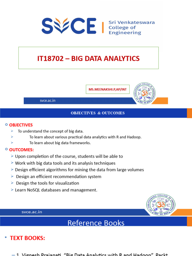 Unit I Big Data | PDF