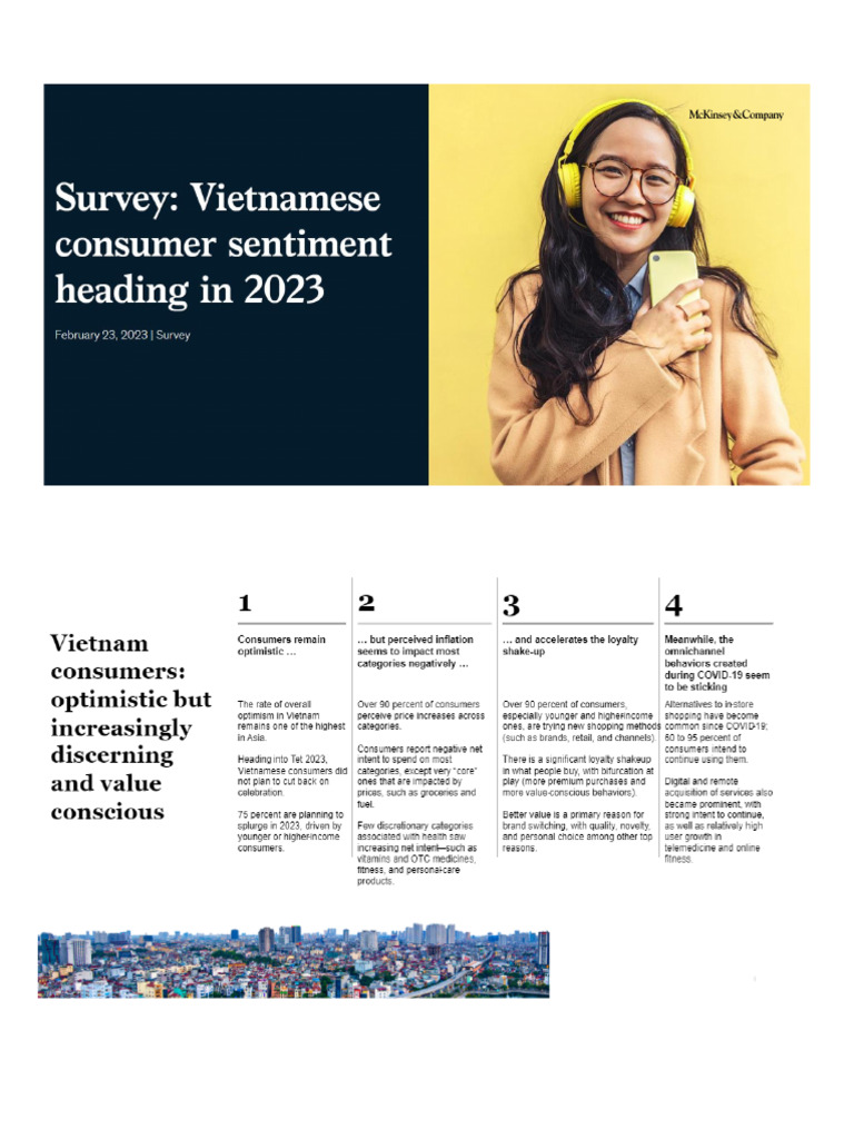 Vietnamese Consumer Sentiment Survey | PDF | Business