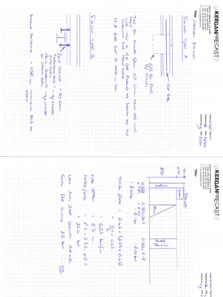 Fixing Details | PDF