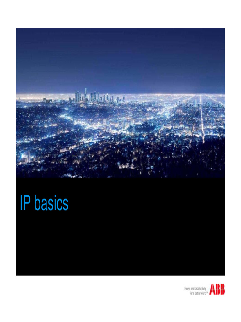 IP-Basics 04-21-2014 | PDF | Computer Network | Ip Address