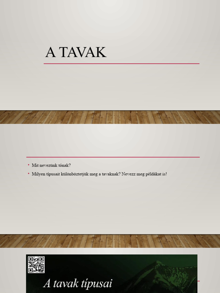 A Tavak Másolata | PDF