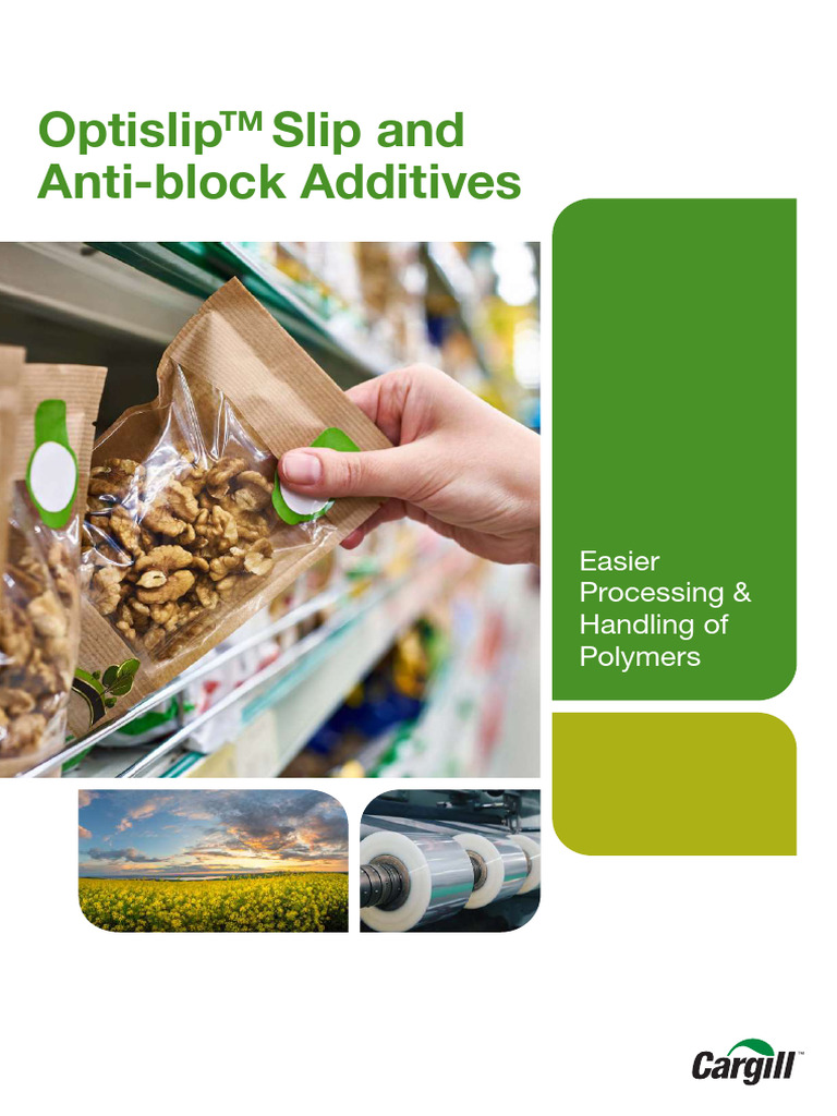 Cargill Optislip Brochure A4 Compressed | PDF