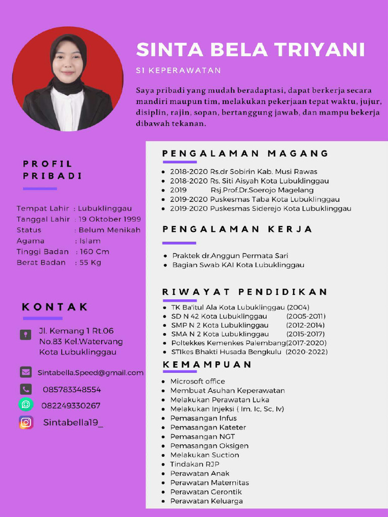 CV Terbaru PDF - Merged | PDF