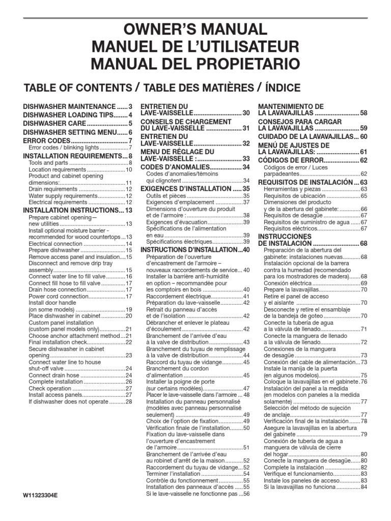 Owner's Manual | PDF