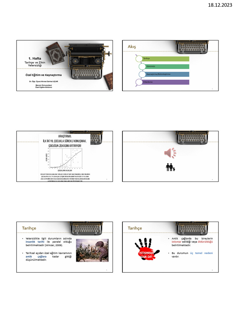 Özel Eğitim Slayt 1 2 3 4 | PDF