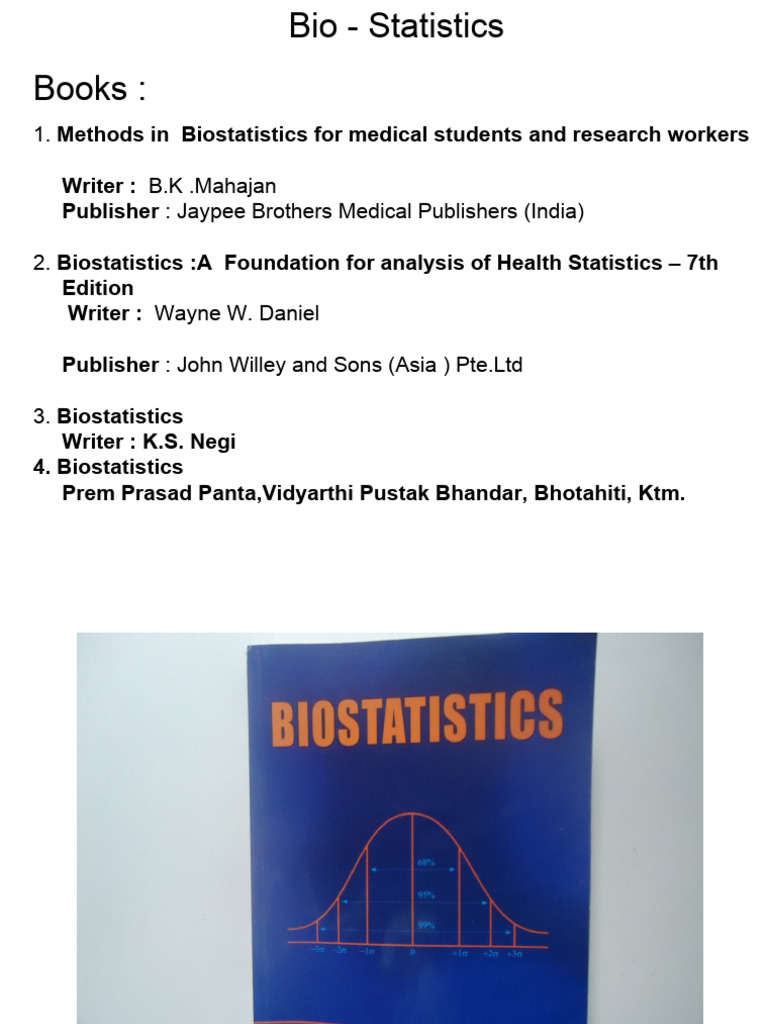 Introduction To Biostatistics Pdf