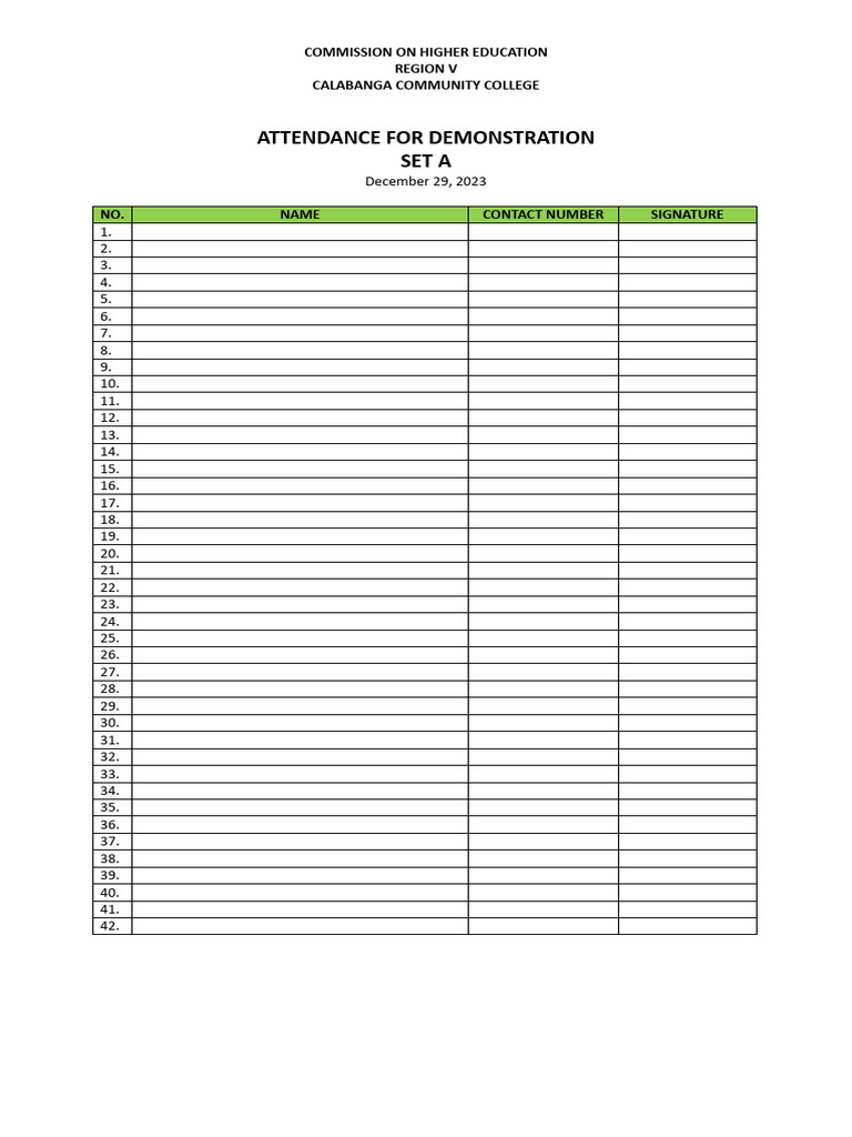 Attendance For Interview and Demo | PDF | Games & Activities | Art