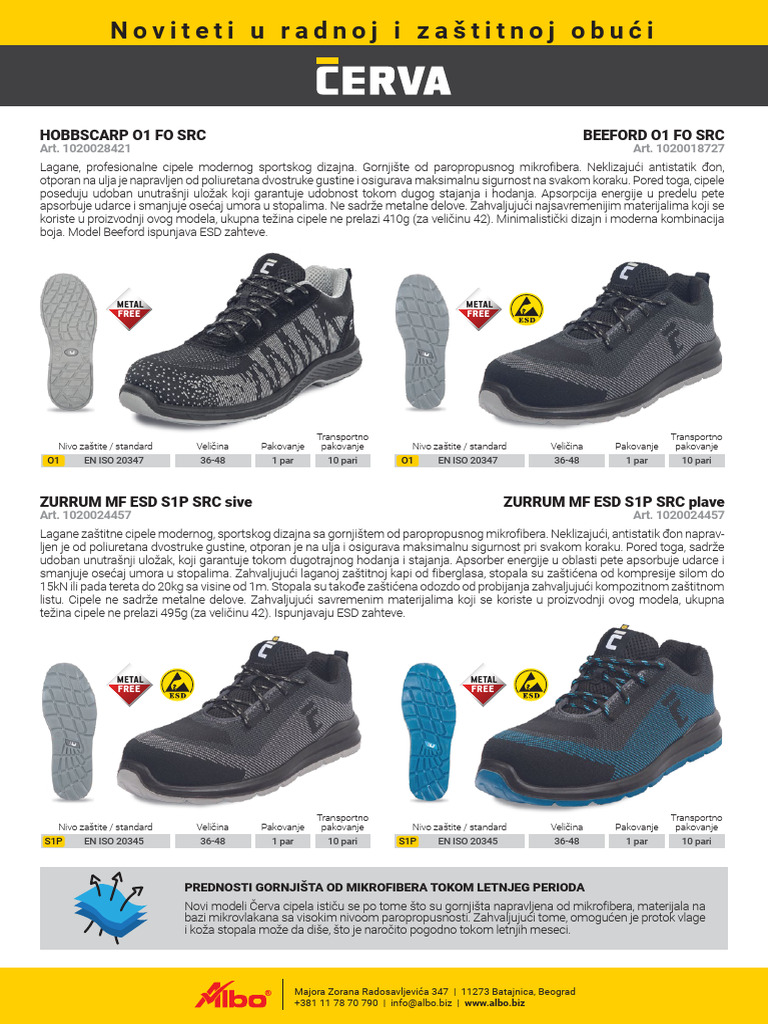 Flajer Noviteti 2023 - Cerva | PDF