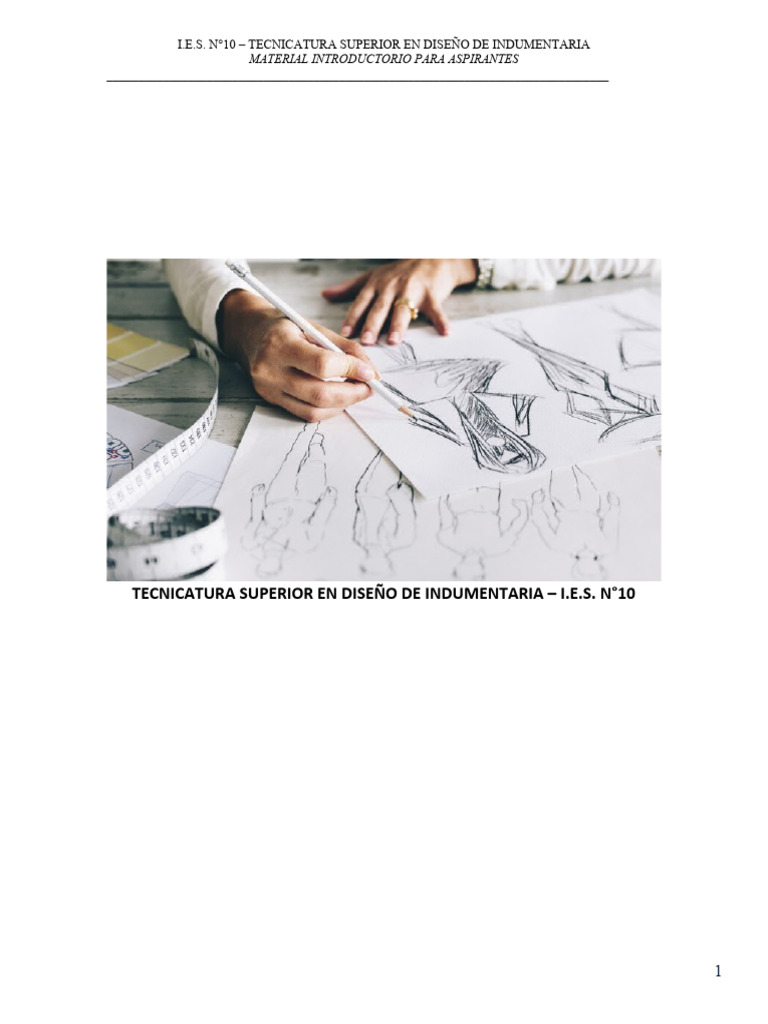 Cartilla Dis Indumentaria IES10 | PDF | Moda | Fibras