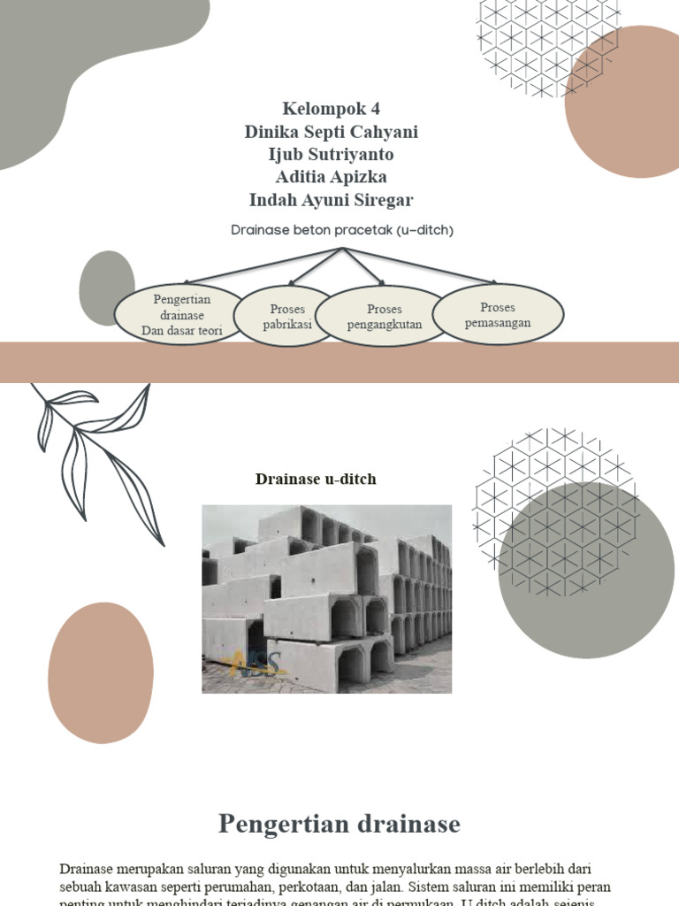 Drainase | PDF | Griya & Taman