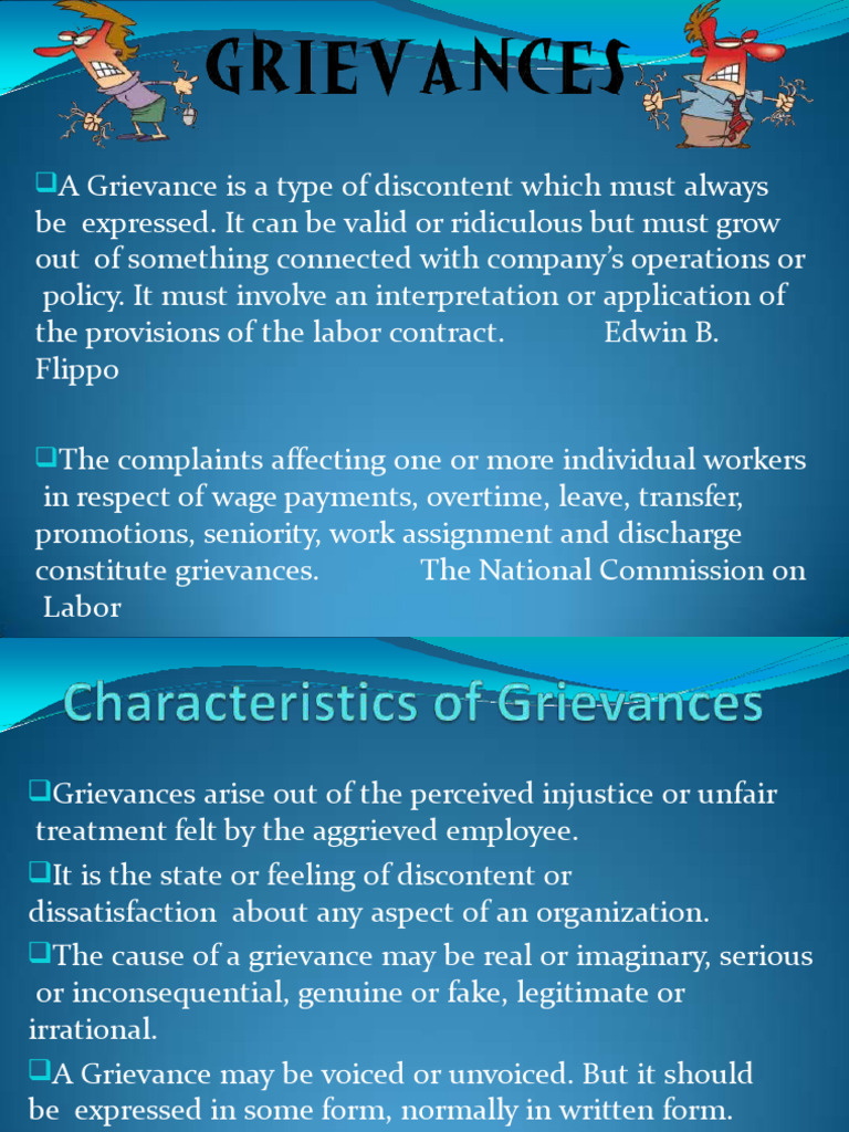 Understanding Employee Grievances | PDF