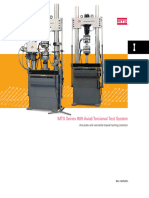 MTS Insight Electromechanical Testing Systems | PDF | Ultimate Tensile ...