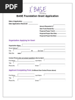 Nedbank Foundation CSI Funding Application Form 2024 | PDF | Nonprofit ...