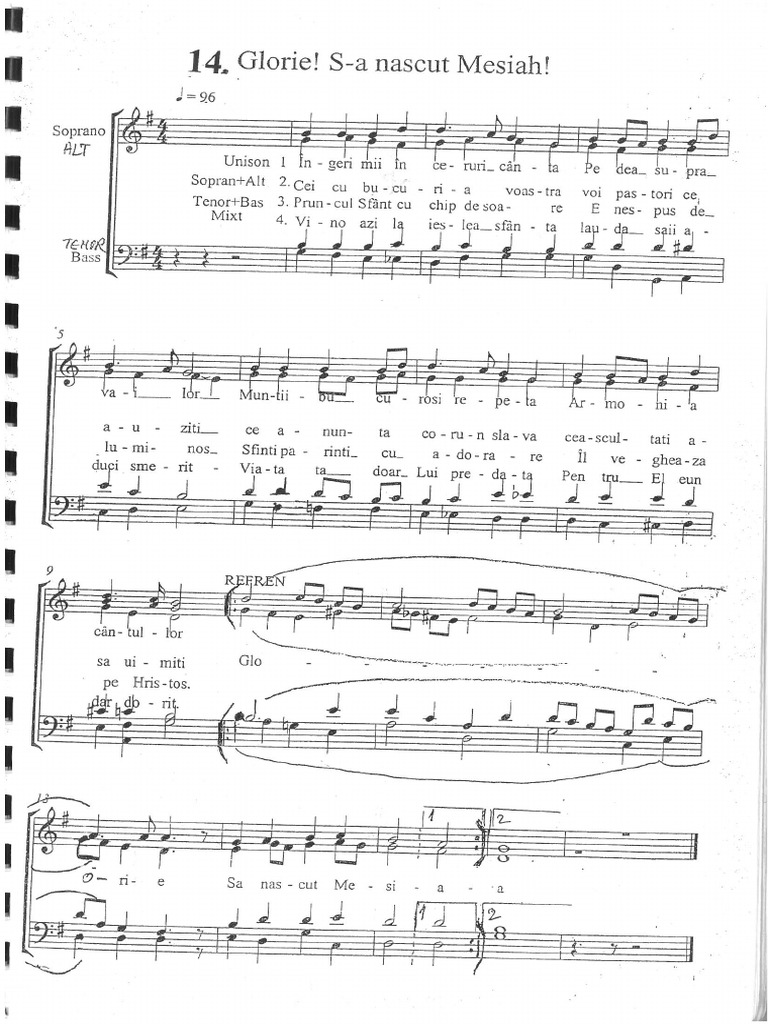 Glorie, S-A Nascut Mesia | PDF