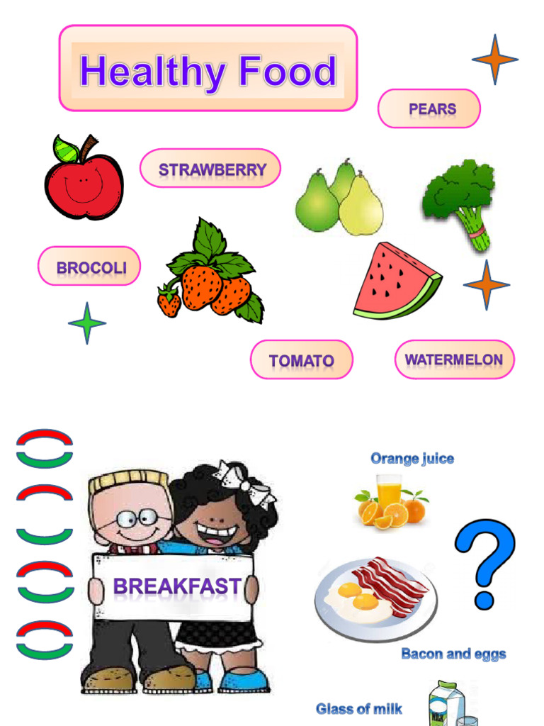 Healthy Food Icebreakers | PDF