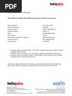 Capitec Payment Slip. | PDF