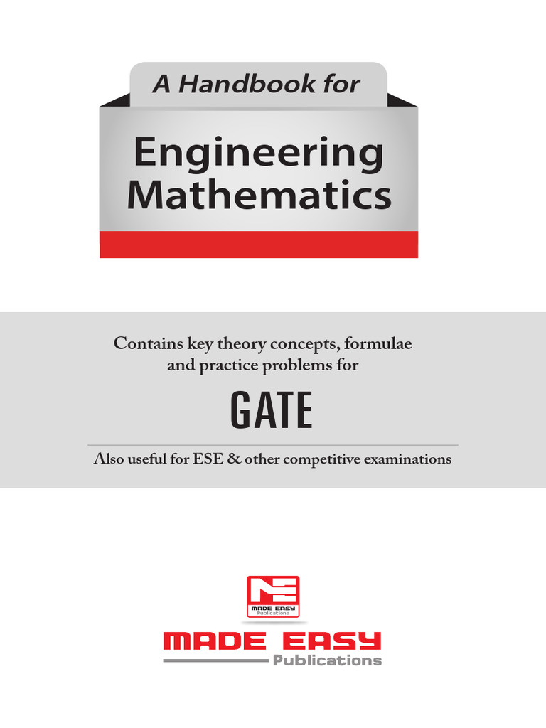 09 - A Handbook On Engineering Mathematics | PDF | Partial Differential ...