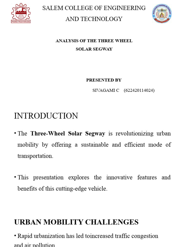 3 Wheel Segway | PDF