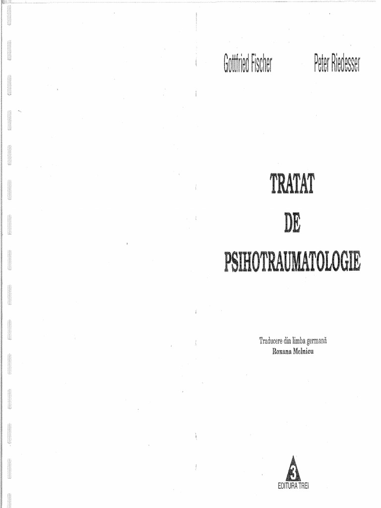 Tratat de Psihotraumatologie | PDF