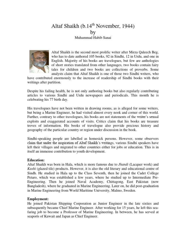 Altaf Shaikh-Comp | PDF