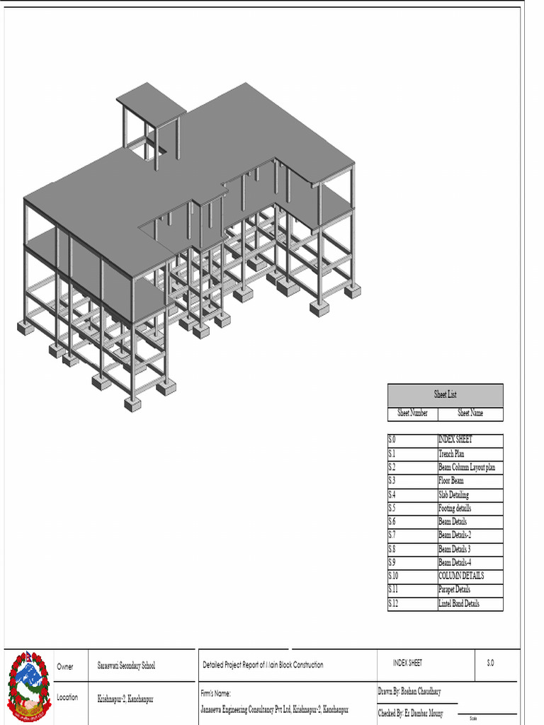 School Structural Baani | PDF | Structural Engineering | Civil Engineering