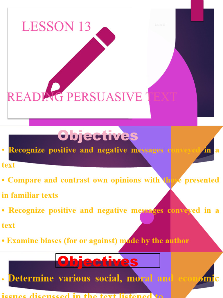 Lesson 13 | PDF