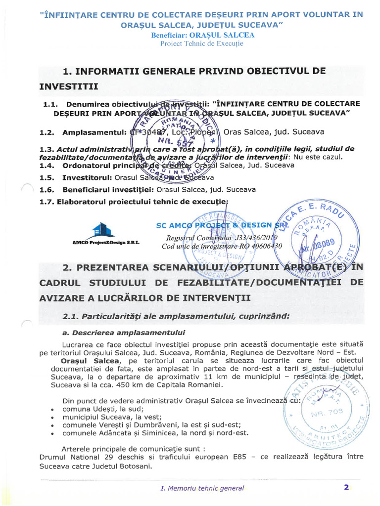 Parte Scrisa + Desenata P.T.E. CAV Salcea - SEAP | PDF