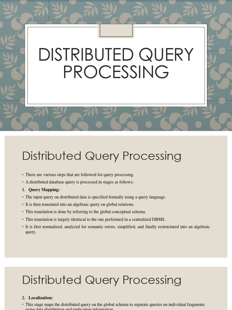 3. query | PDF | Databases | Data