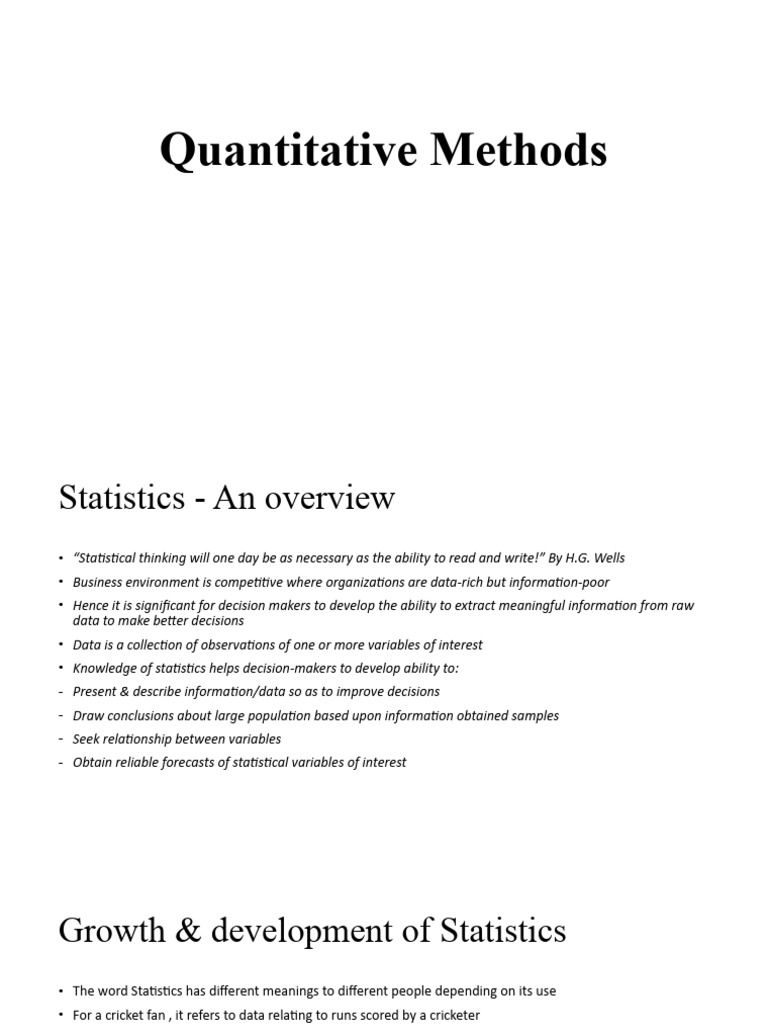 QT-Unit 1 | Download Free PDF | Standard Deviation | Statistics