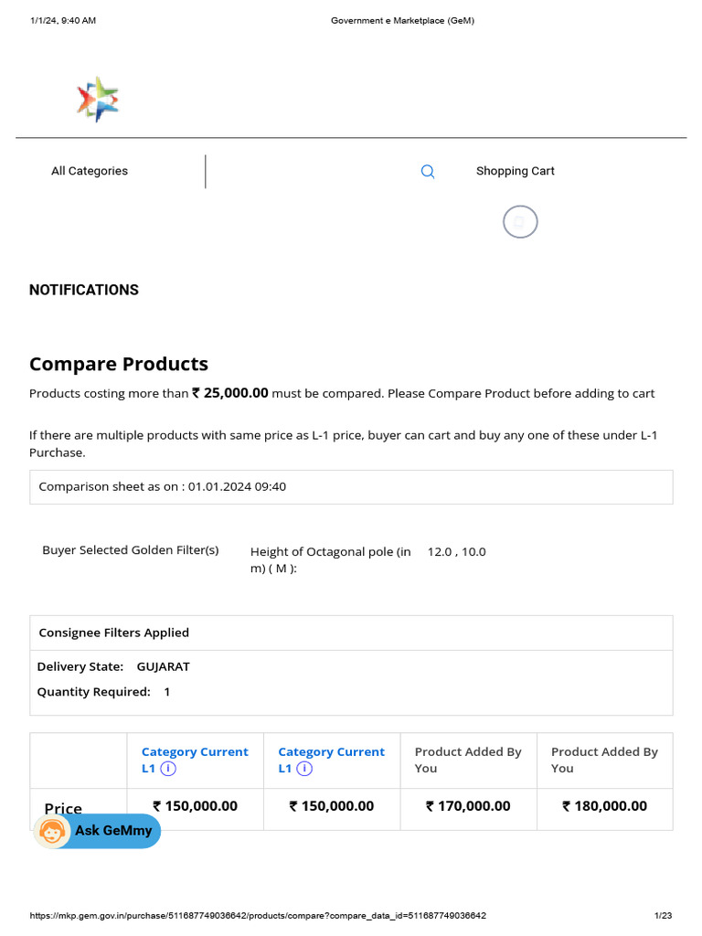 MP Ucharpi Compare | PDF