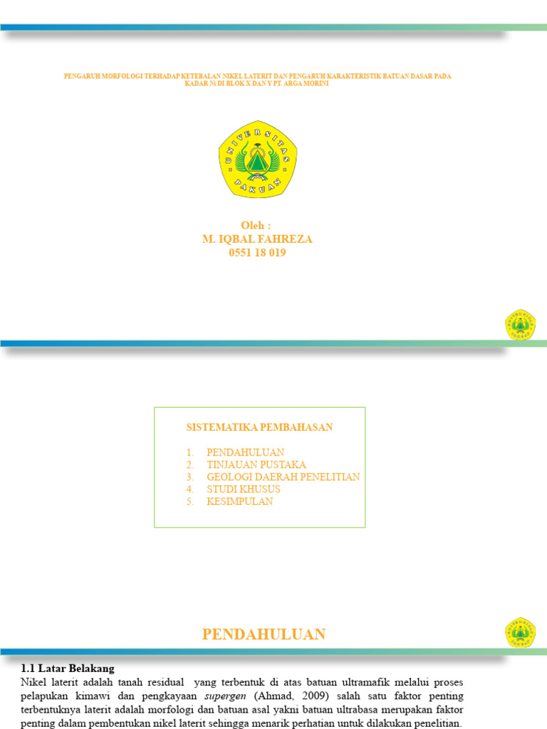 Presentasi KP Progres Fix (Autosaved) | PDF | Sains & Matematika