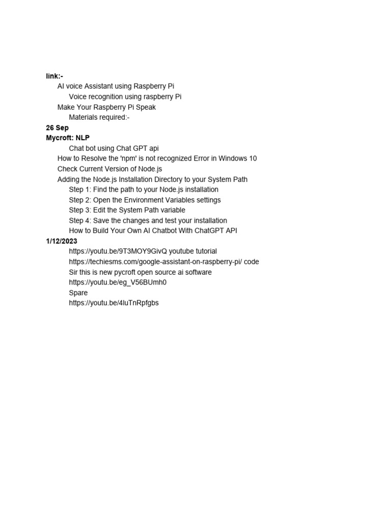 Ai Voice Assistant Pdf 