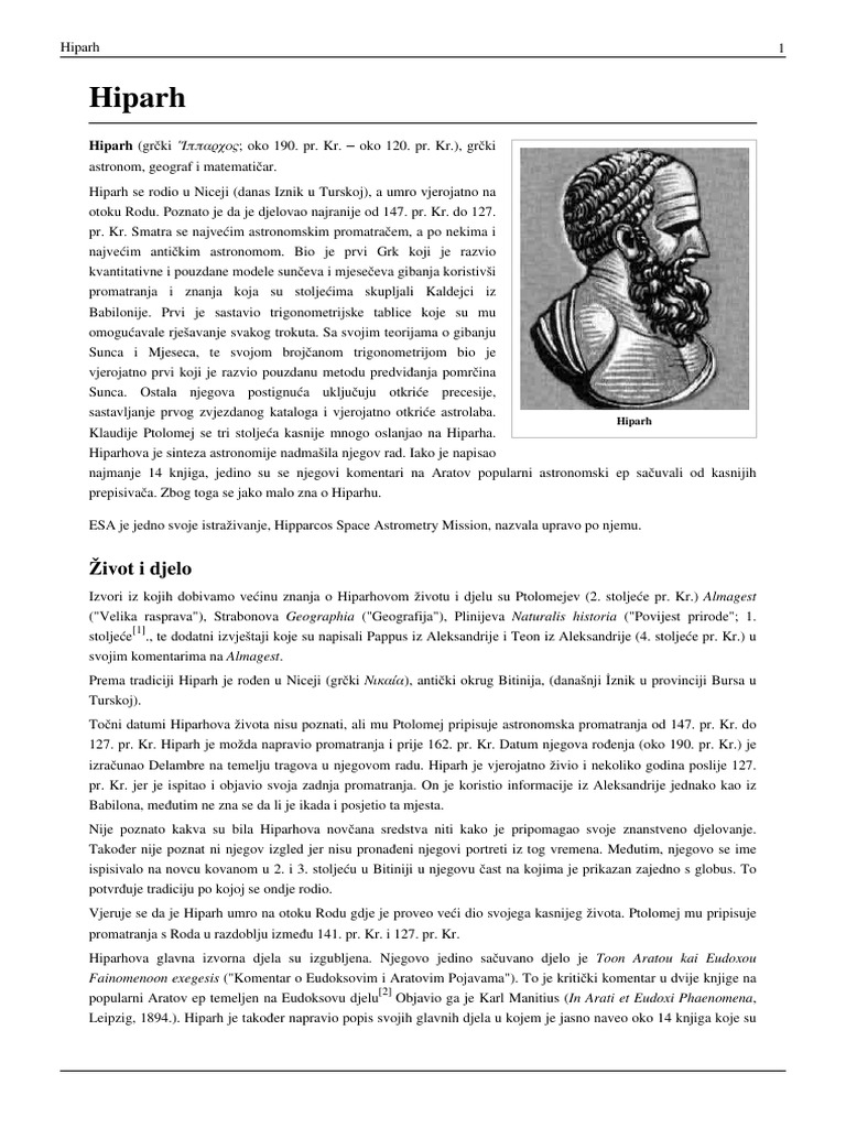 Hiparh | PDF
