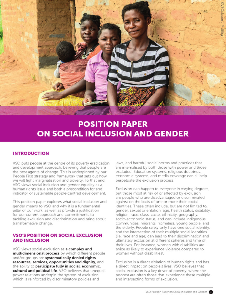 Inbound 7108543922000557314 | PDF | Social Exclusion | Gender