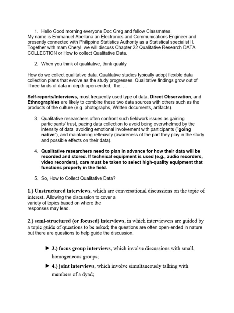 Report Guide | PDF | Focus Group | Qualitative Research