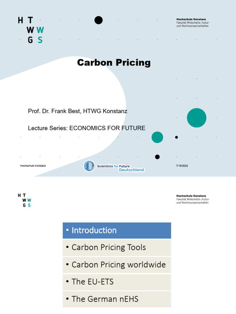 Carbon Pricing | PDF