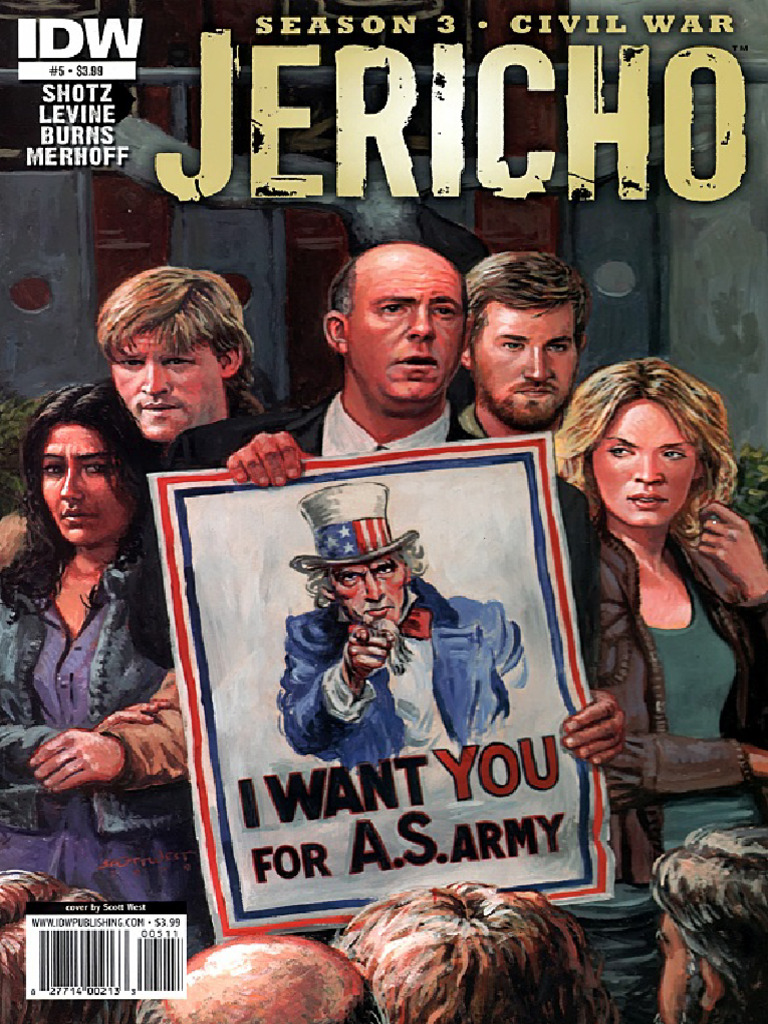 Jericho - Season 3 - Civil War 05 (2011) | PDF