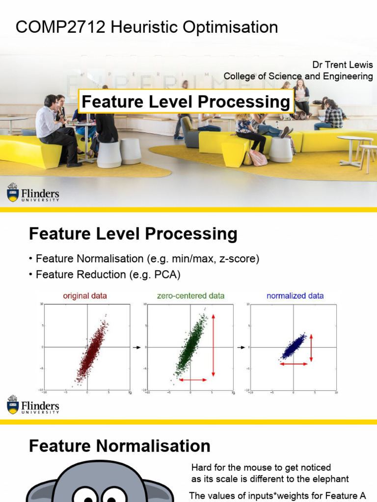 Comp2712 l05 ML Feature | PDF | Principal Component Analysis ...