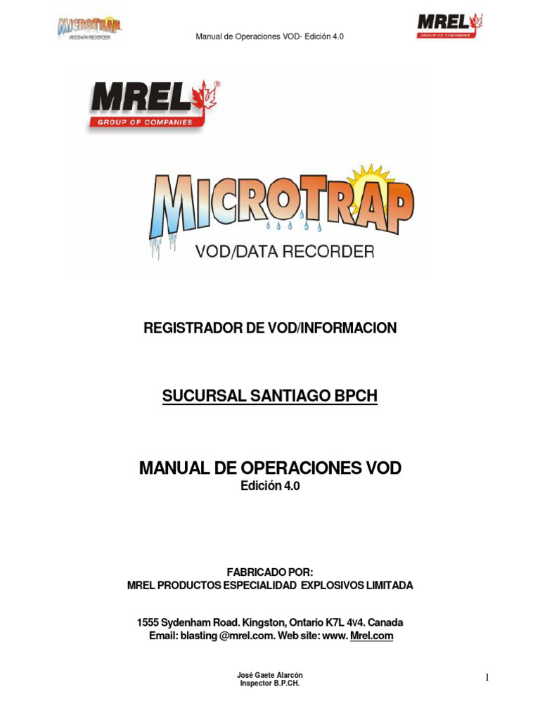 Manual MicroTrap MREL | PDF | Bios | Microsoft Windows