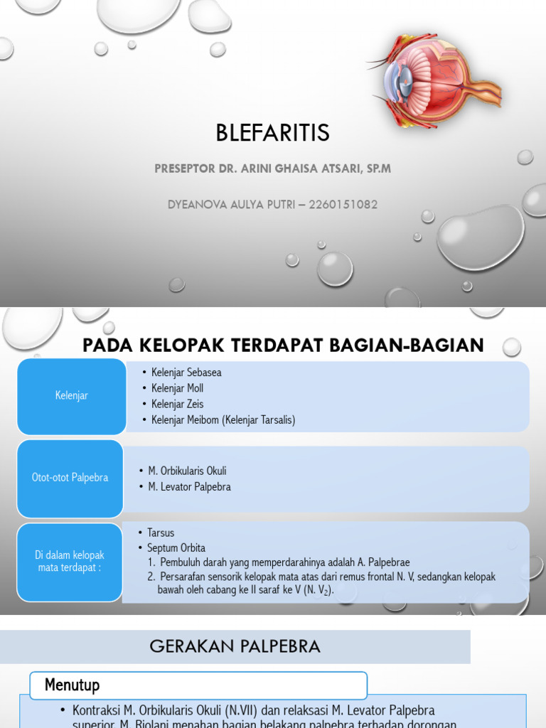 Blefaritis - Dyeanova Aulya Putri | PDF