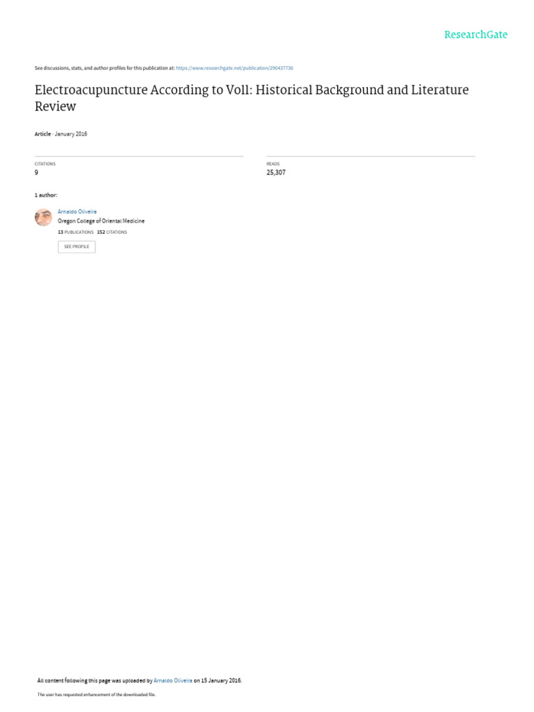 Meridiansjaom I003.1 | PDF | Wellness | Science & Mathematics