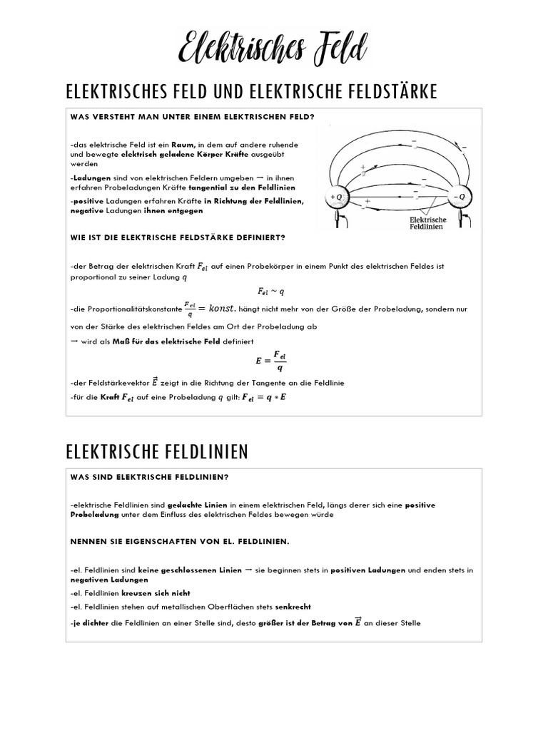 Komplette Physik Übersicht | PDF